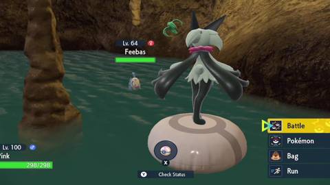 pokemon violet feebas evolution