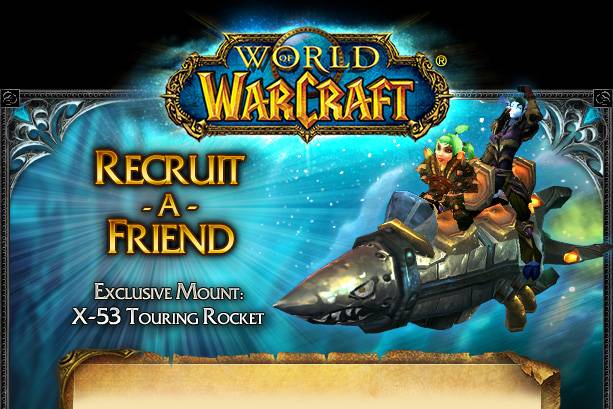 World of Warcraft Recruit-A-Friend Program