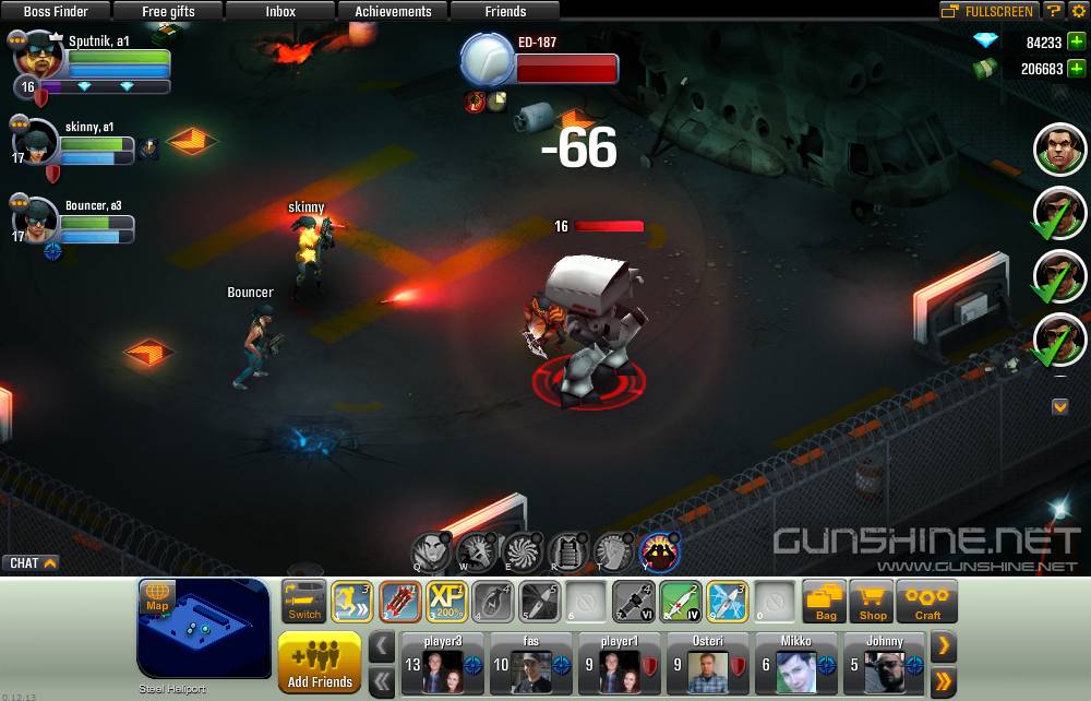 Gunshine.net Brings Real-time MMORPG Action to Facebook