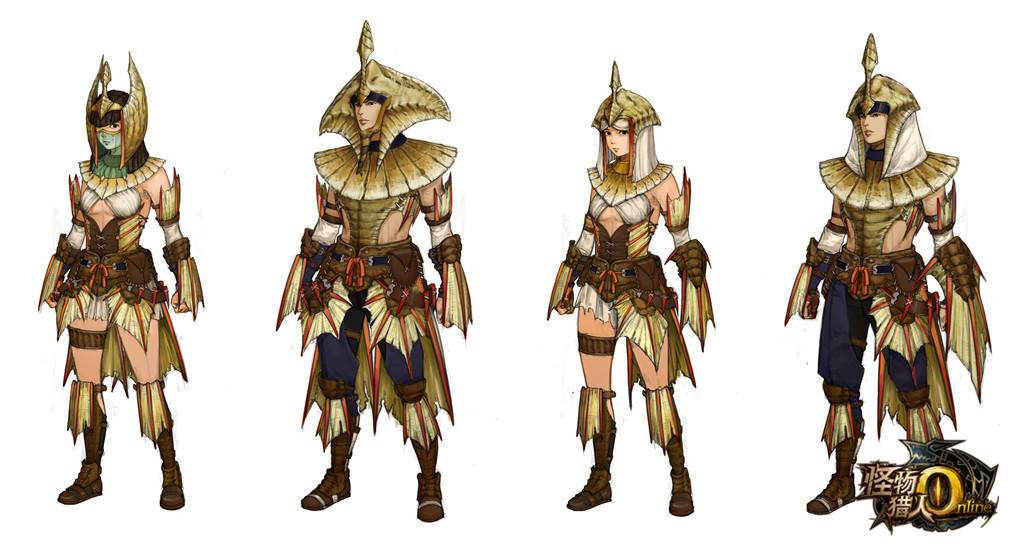 New Monster Hunter Online Artwork Showcases Cephadrome Armor and Weapons
