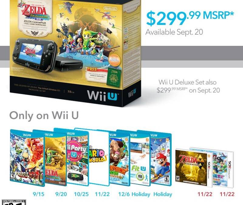 Nintendo Announces Holiday Release Dates; Wind Waker Deluxe Set ...