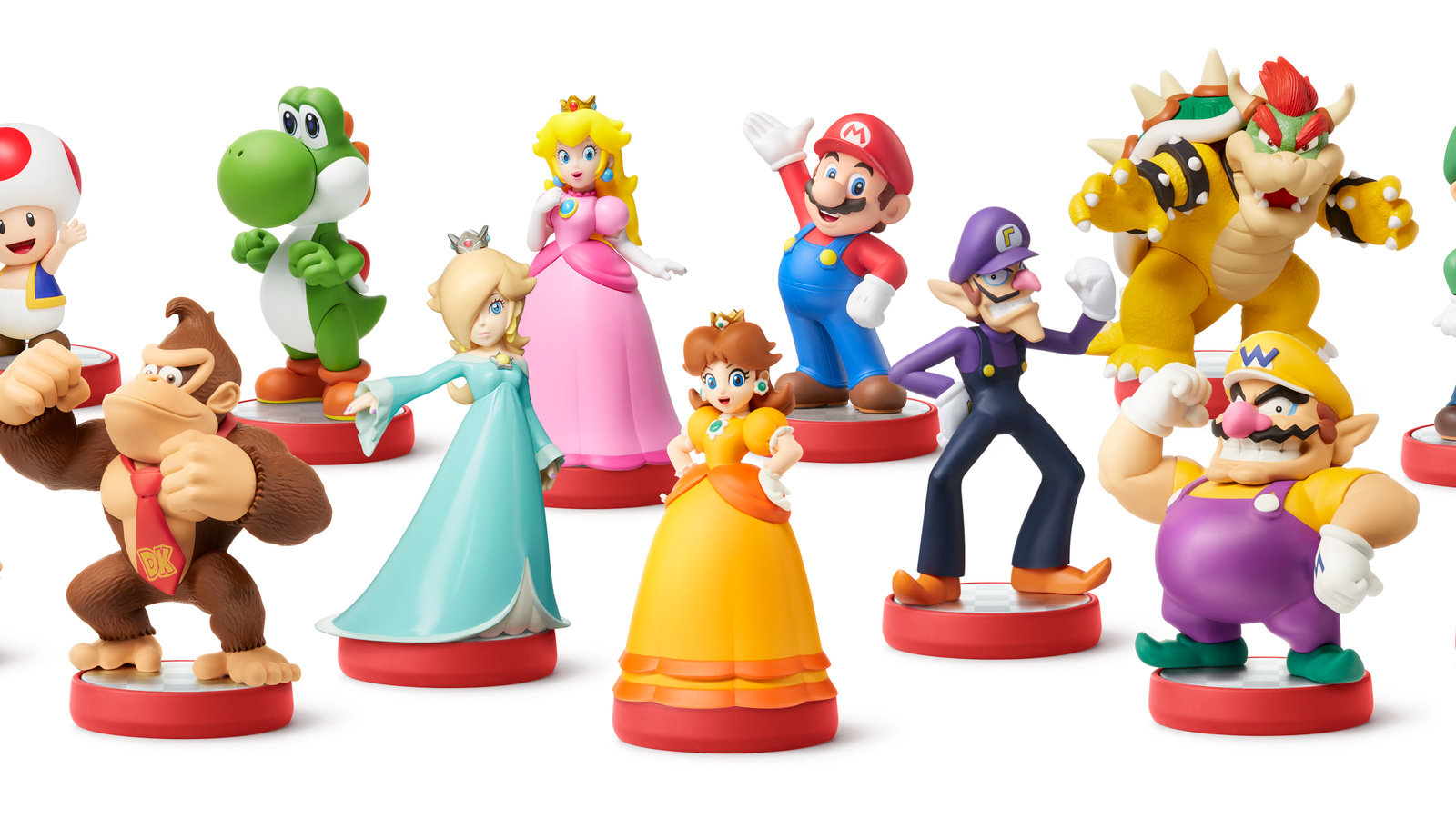 Take a Look at the New Super Mario Series amiibo Figures Up Close