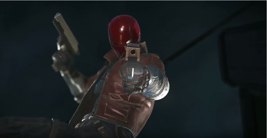 Injustice 2's Red Hood Lights Up The Stage in His New Reveal Trailer