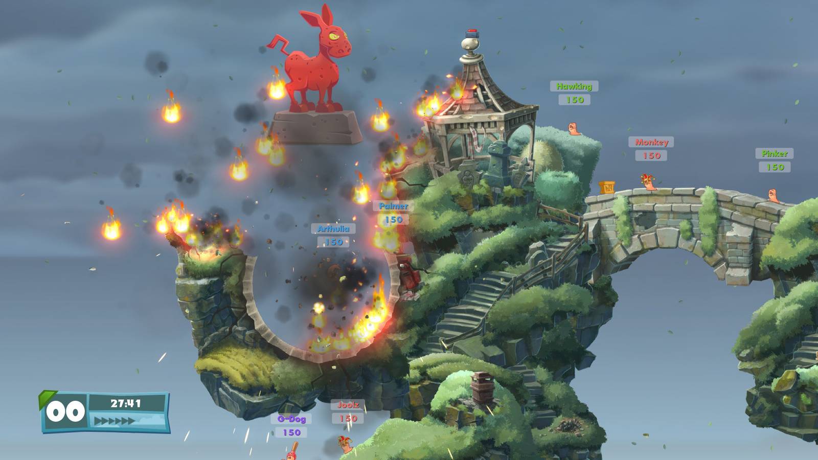 Worms W.M.D Gets Free New Update That Brings a New Mode; New Trailer ...