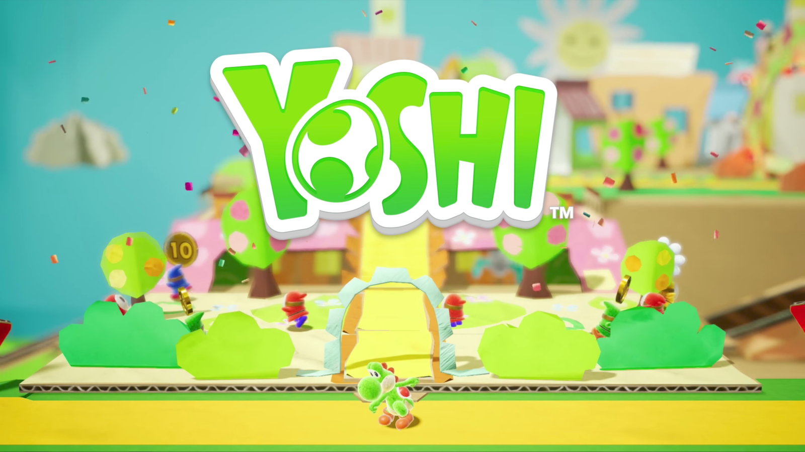 New Nintendo Switch Exclusive Yoshi Game Looks Super-Colorful in ...