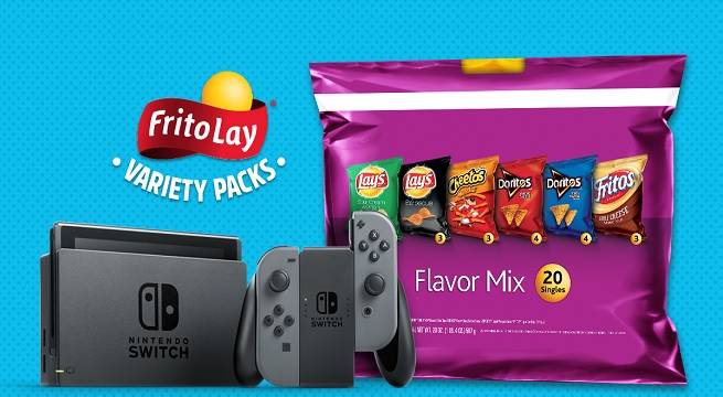 Frito-Lay is Giving Away Both a Nintendo Switch and Game Every Hour for ...