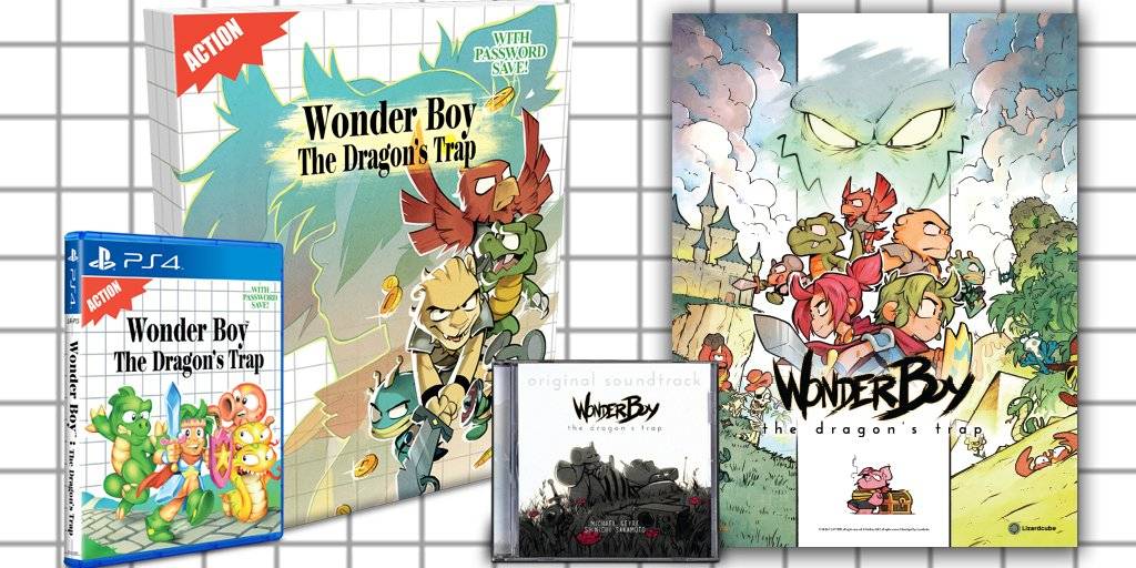 Wonder Boy: The Dragon's Trap PS4 Collector's Edition Revealed from ...