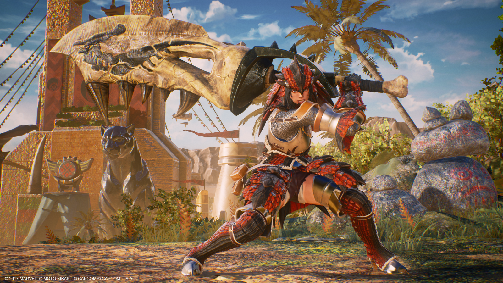Marvel vs. Capcom Infinite DLC Character Monster Hunter Shows Us Her ...