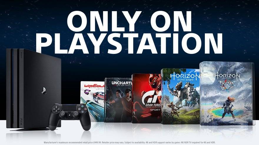 PlayStation UK Competes with Xbox One X Offering a PS4 Pro 4K Bundle
