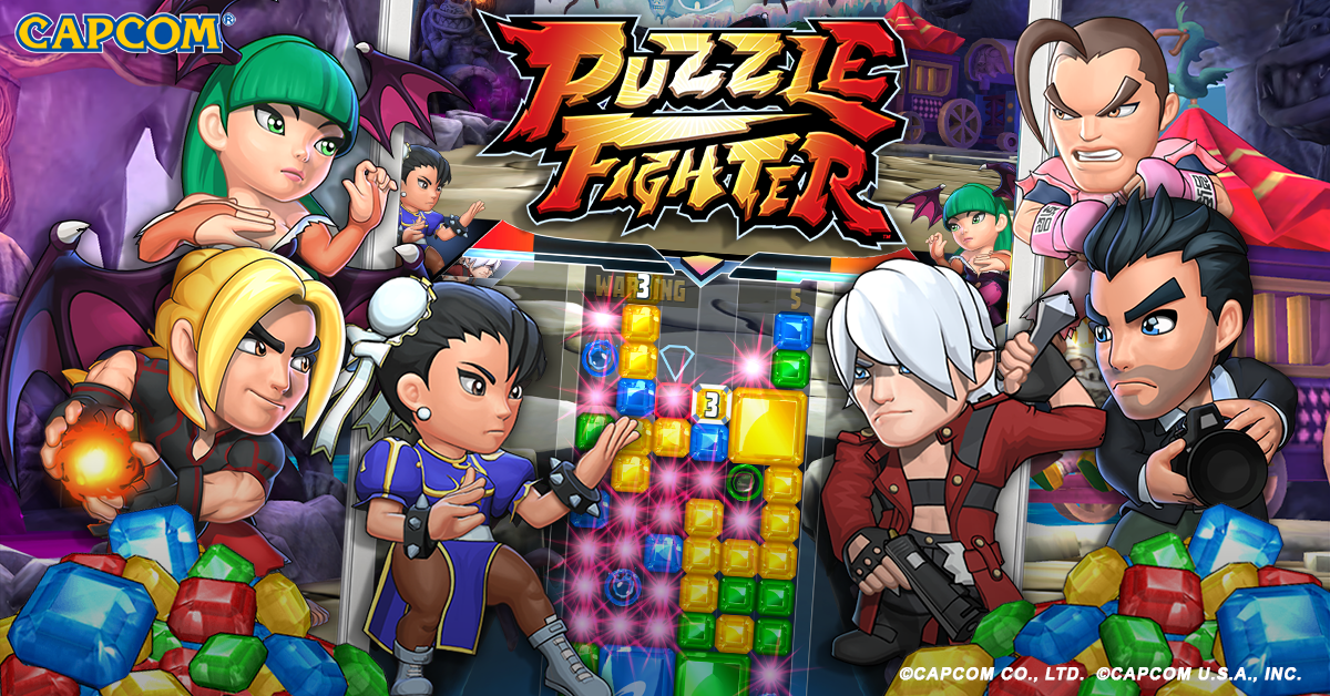 Puzzle Fighter Launching on iOS and Android Devices Worldwide Later ...