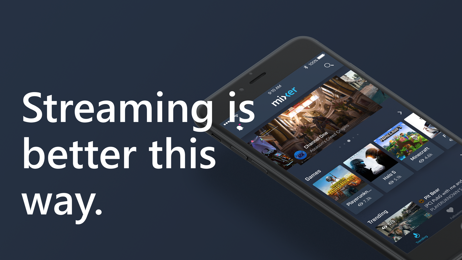 Microsoft's Streaming Service Mixer Now Available on Both iOS and Android