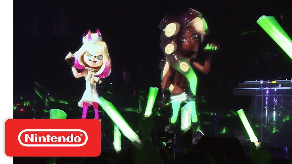 Nintendo Releases Footage from Splatoon 2 Live Concert