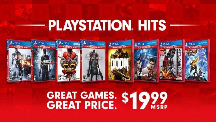 PlayStation Hits Series and Lineup of Games Officially Announced