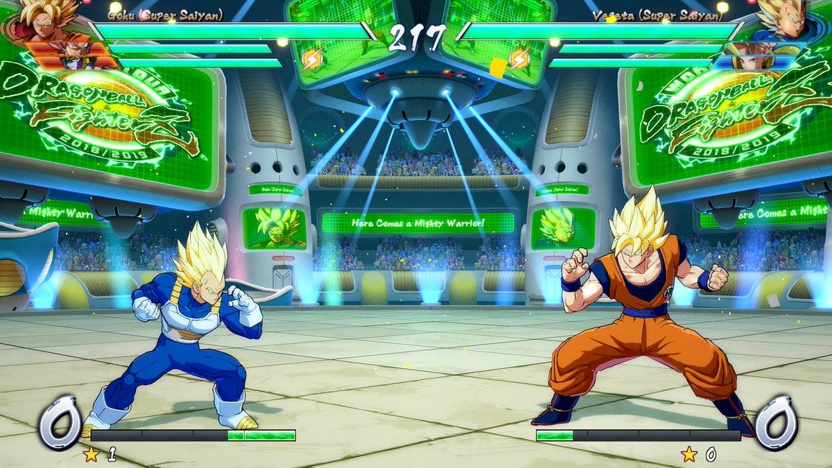 Dragon Ball FighterZ's Galactic Arena Stage Gets New Screenshots