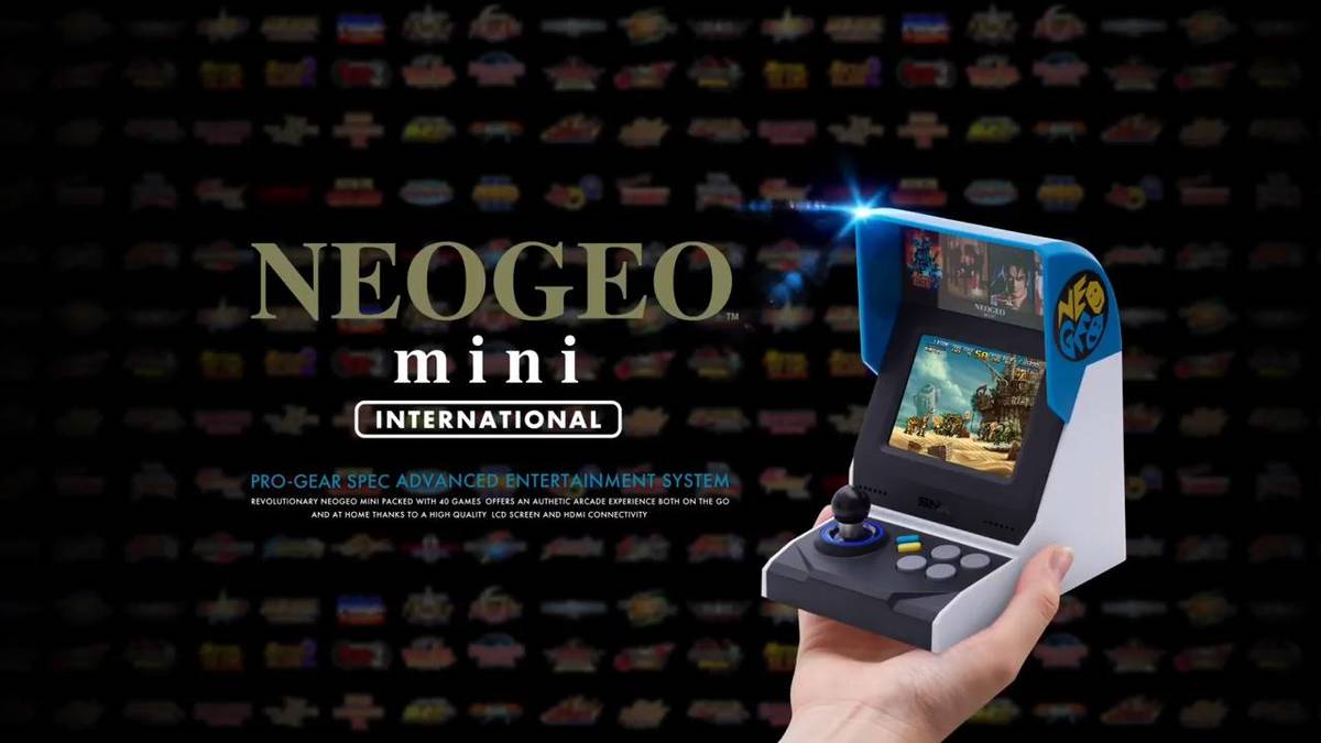 SNK Launches Pre-Orders for the NEOGEO Mini International with a New ...