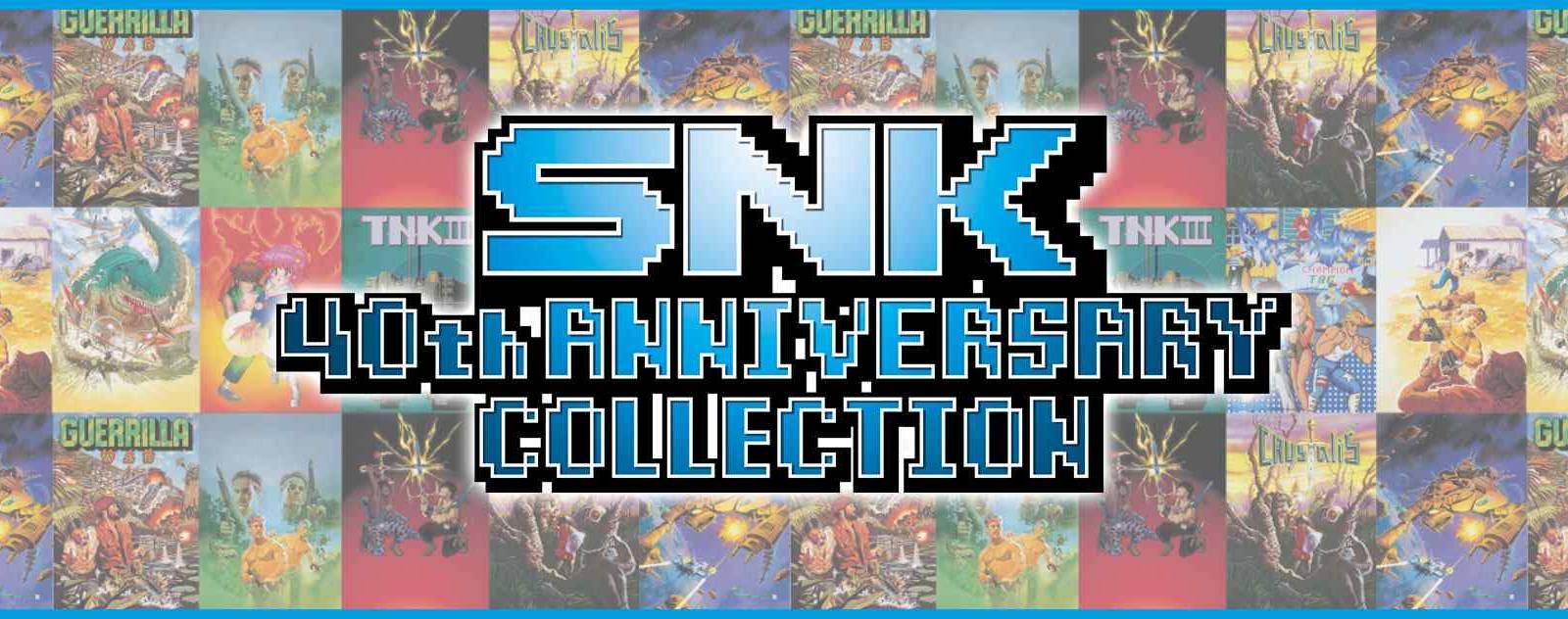 SNK 40th Anniversary Collection Gets Trailer Focusing on War Titles