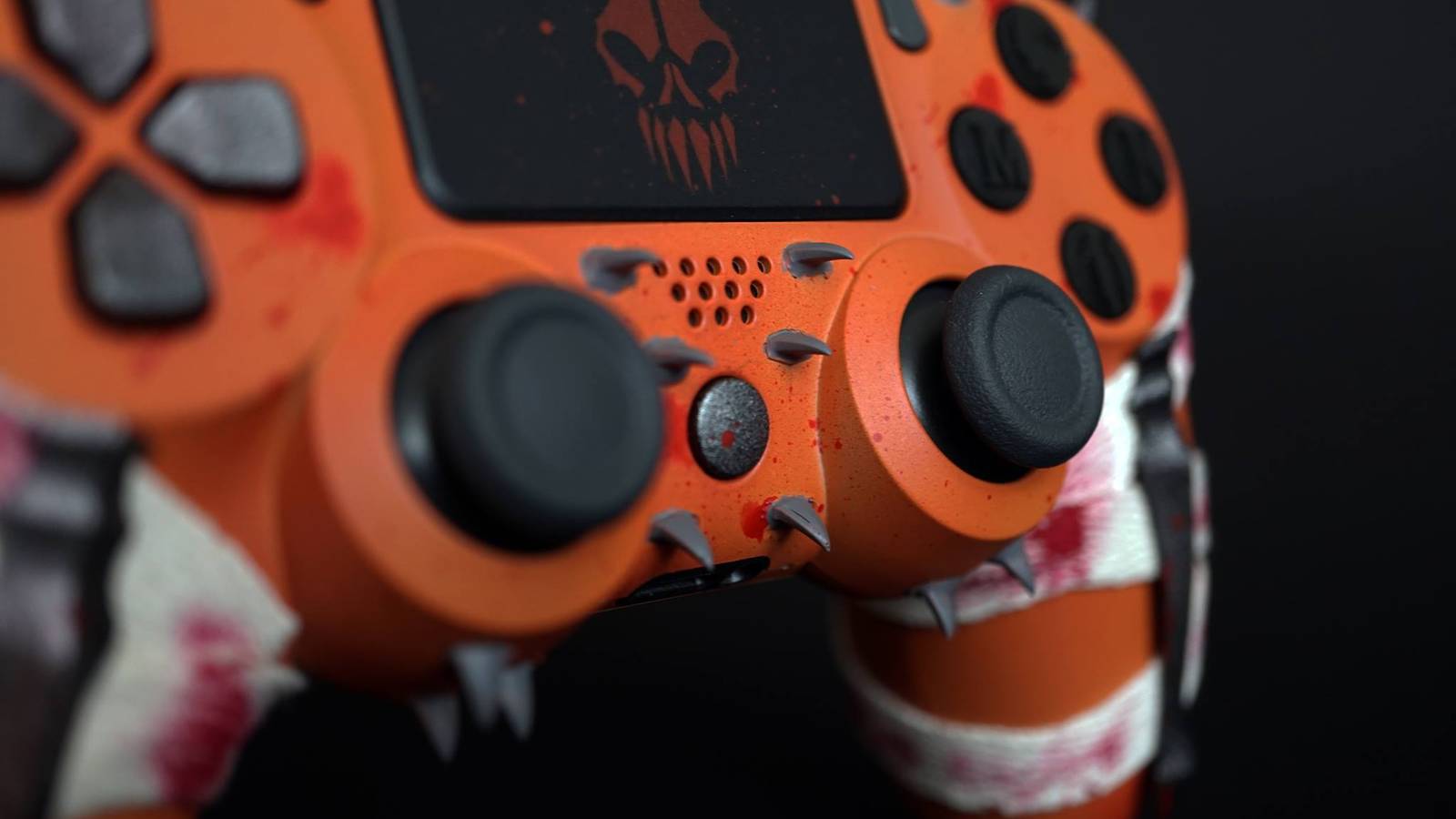 This Mortal Kombat 11 Baraka Themed PS4 Controller Looks Sharp