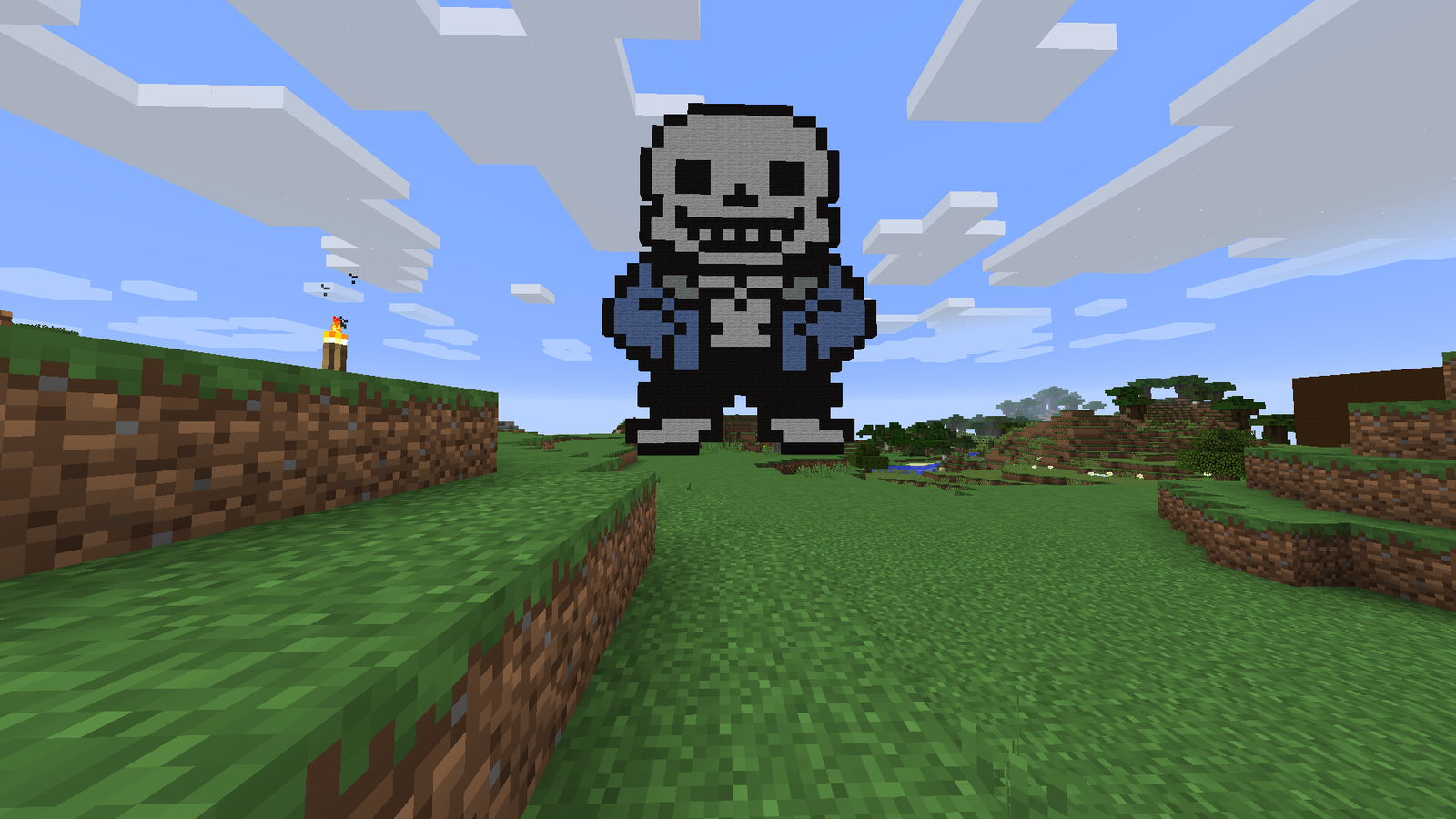 Minecraft Player Builds Iconic Undertale Intro in Fan-Created Video