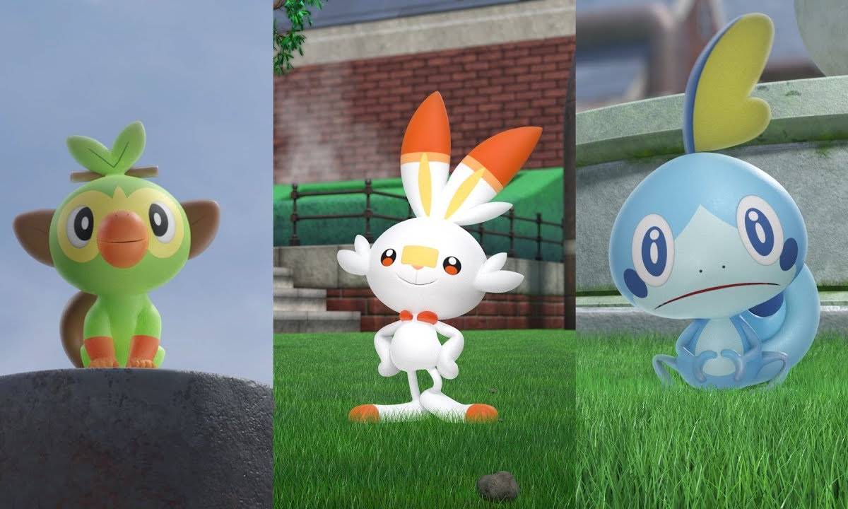 Pokémon Bladgroen Starters