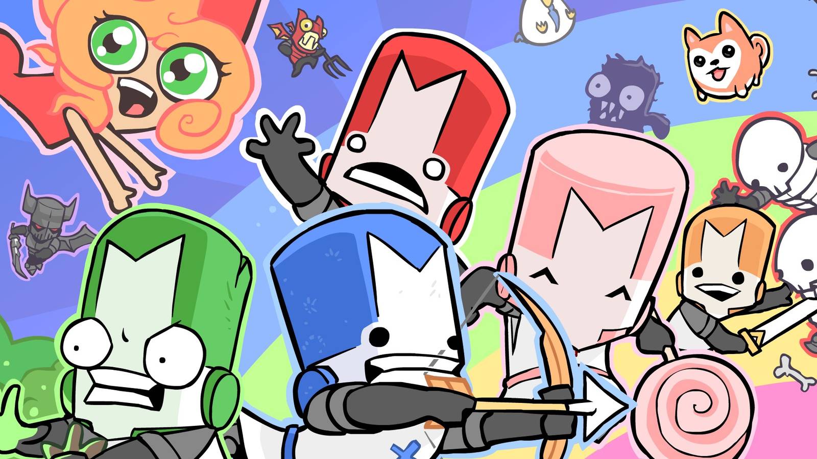 Castle Crashers Remastered Hits Switch in September