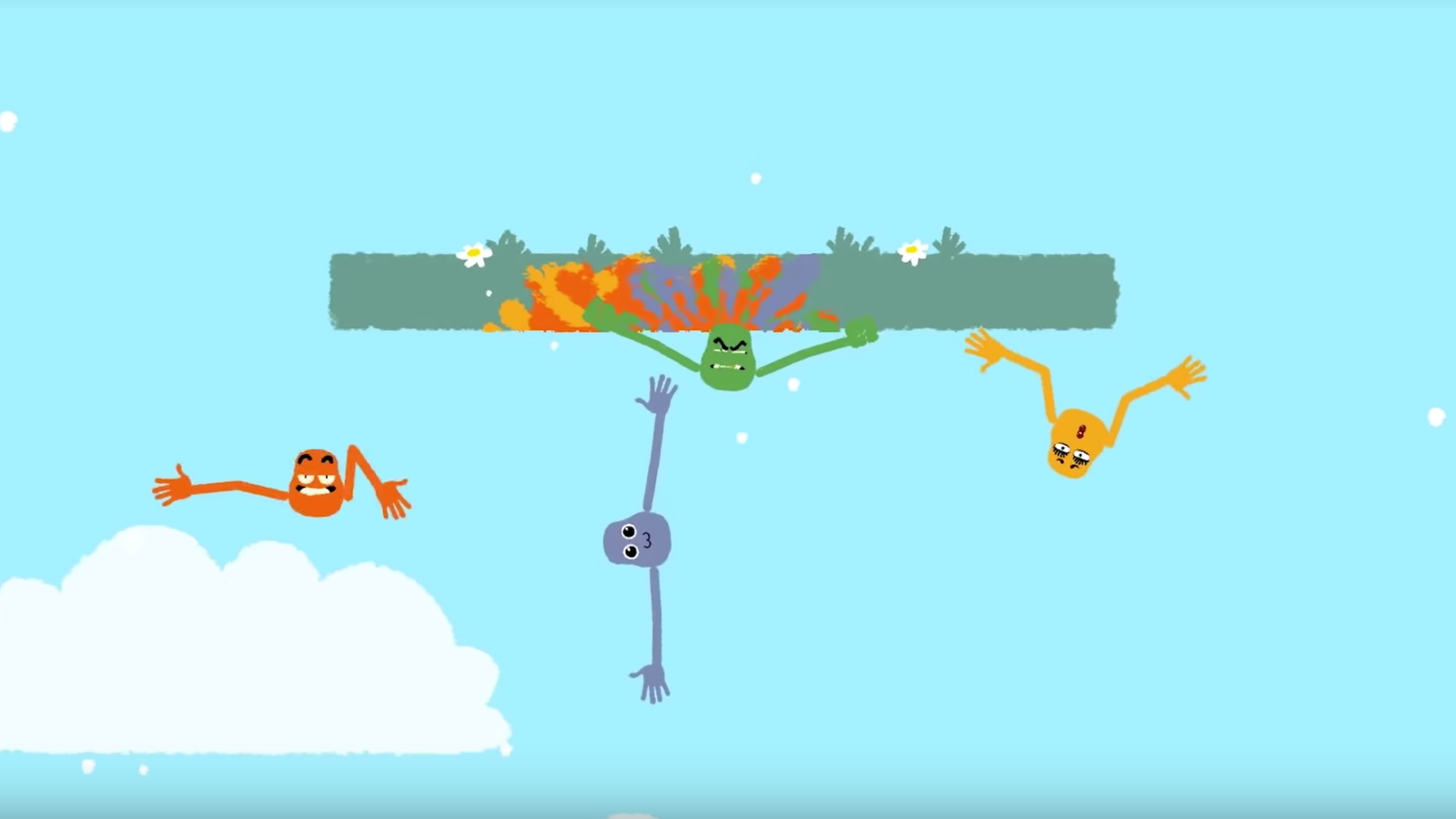 Heave Ho Left Me Smiling From Its Wacky and Colorful Co-op Physics Puzzles
