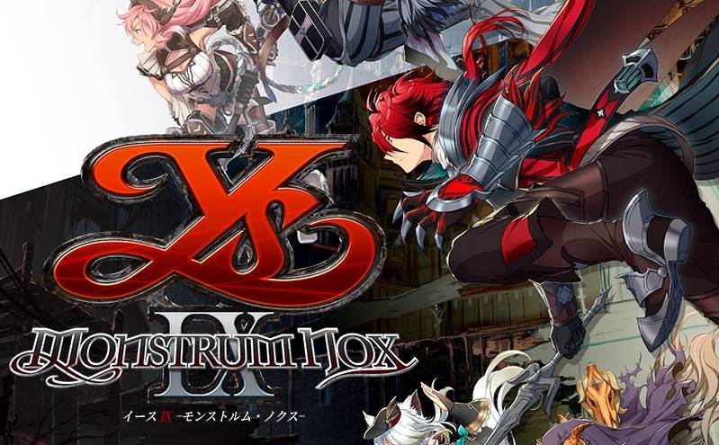 Adol and Party Characters White Cat and Hawk in Ys IX: Monstrum Nox ...