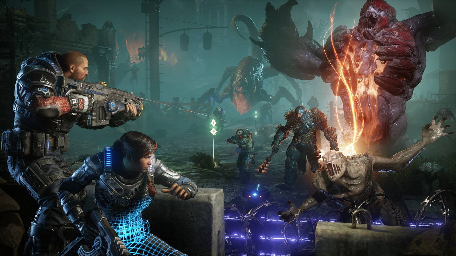 Gears 5 Trailer Explores Multiplayer Maps Available at Launch