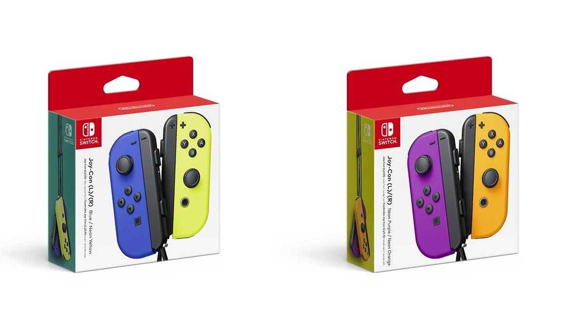 Nintendo Is Releasing New Joy-Con Colors for the Switch