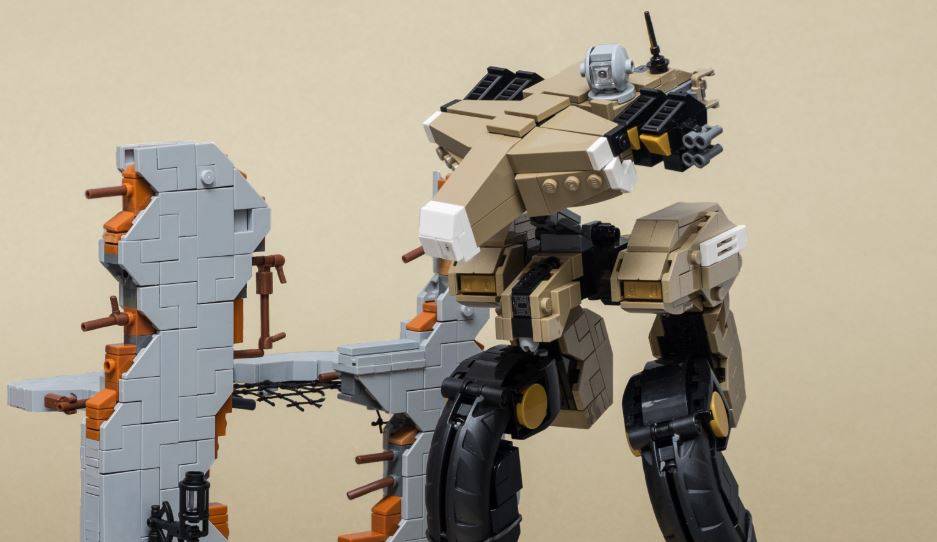 Metal Gear Solid 4 Opening Recreated by a Fan with Legos