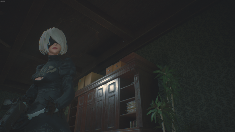NieR: Automata’s 2B Makes a Surprise Appearance in Modded Resident Evil ...