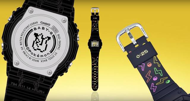 Pokemon Collab Blesses Us With This Retro Pikachu Anniversary Watch