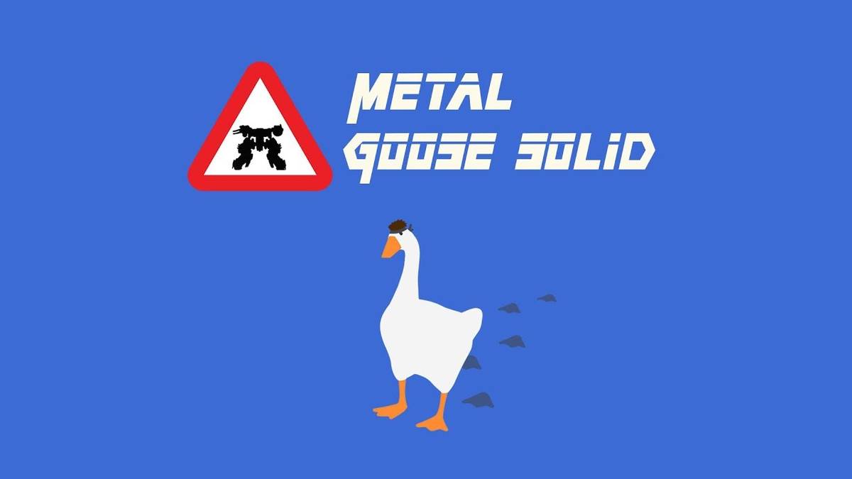 Metal Gear Solid Becomes Metal Goose Solid in This Dreams Creation