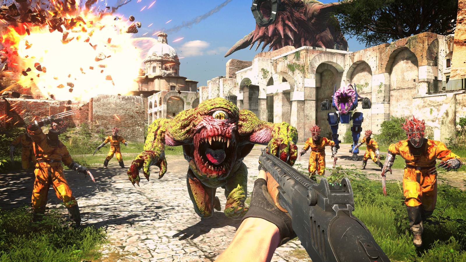 Serious Sam 4 Brings Back Bullets, Enemies, and Bad One-Liners
