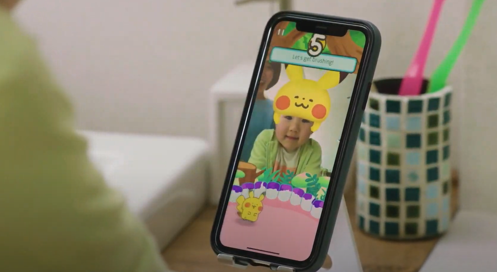 Pokemon Smile Lets You Catch a Pikachu While You Brush Your Teeth