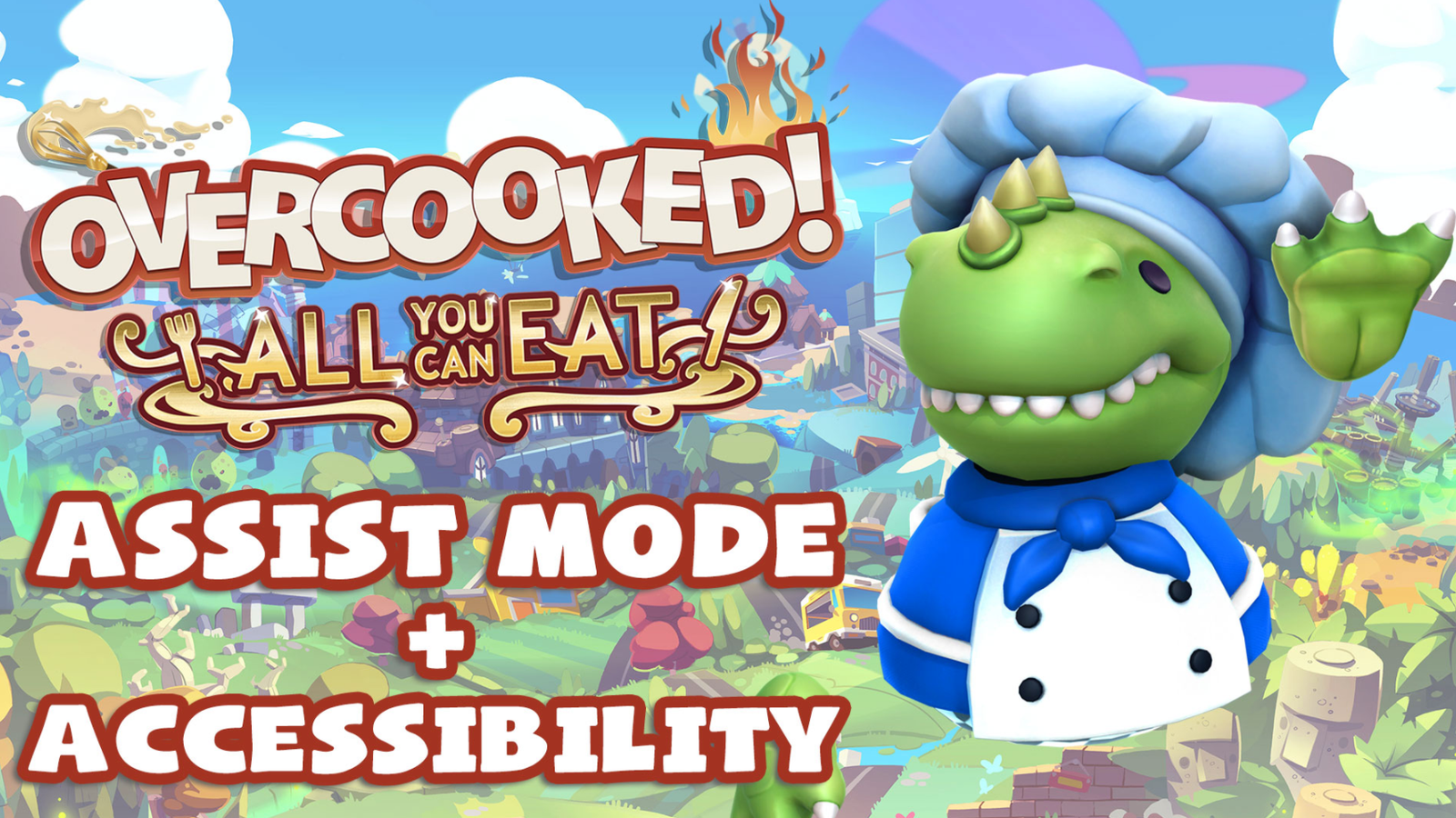 Overcooked! Developers Team 17 Add Assist Mode in the Name of Accessibility
