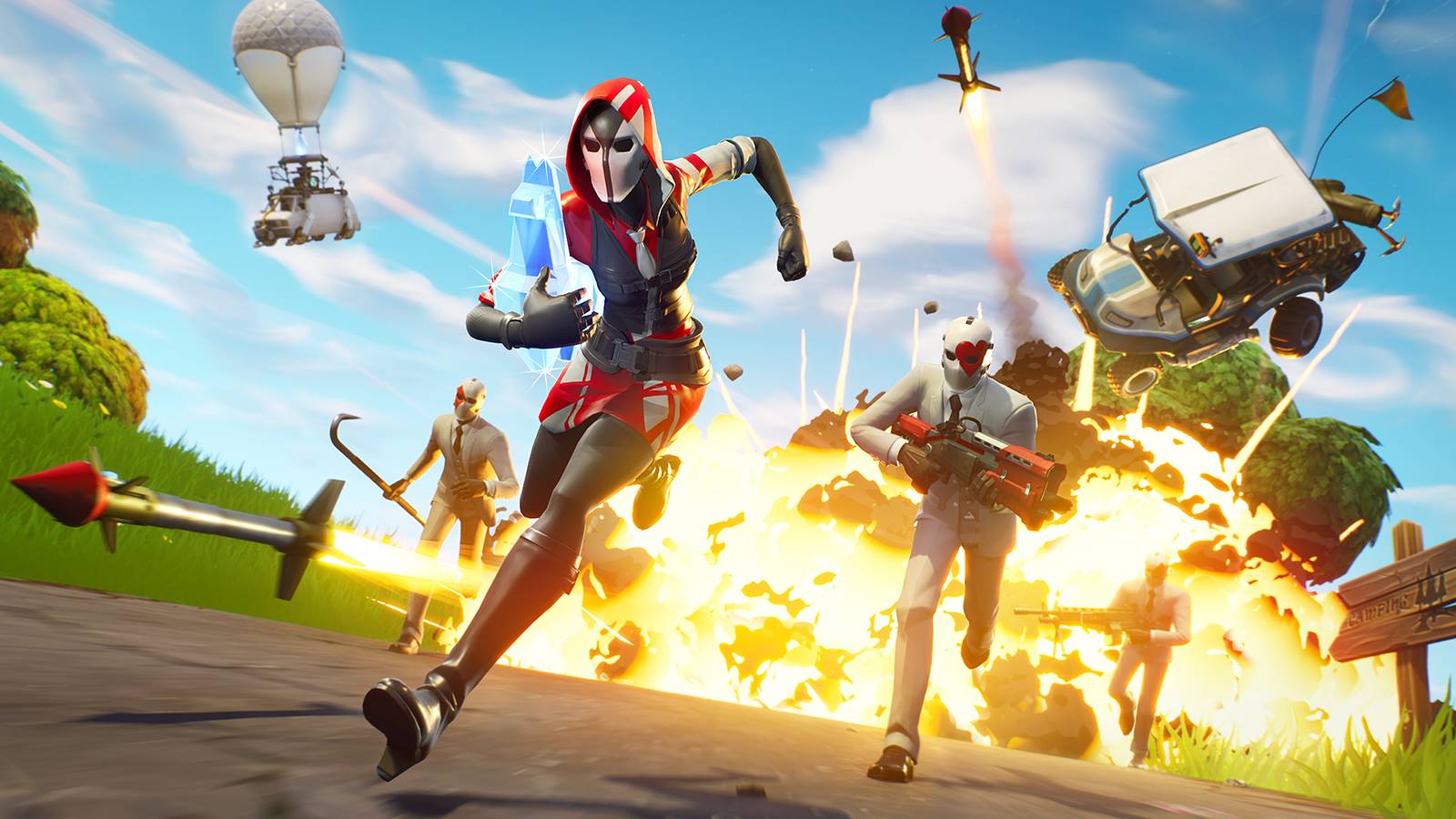 Fortnite Dance Near Pleasant Park Challenge Exact Location