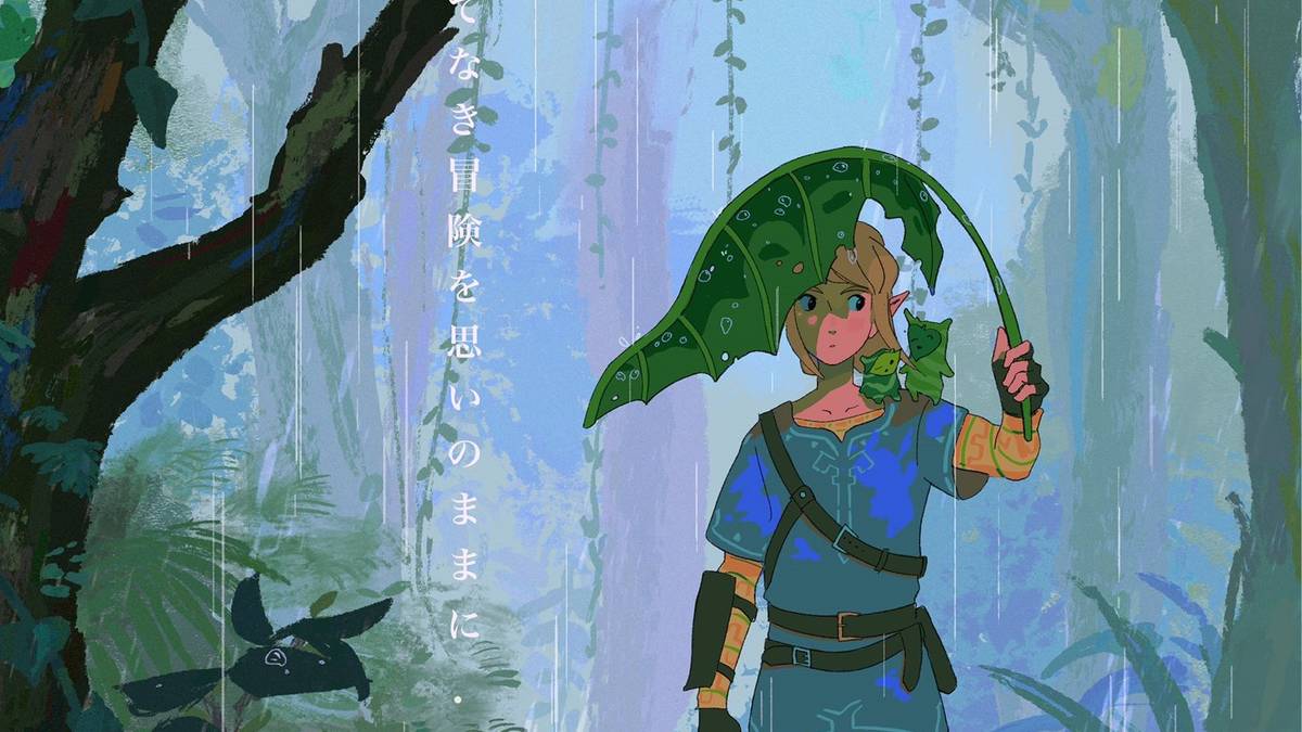 Legend of Zelda Fan Made Movie Posters Exhibit a Gorgeous Studio Ghibli ...