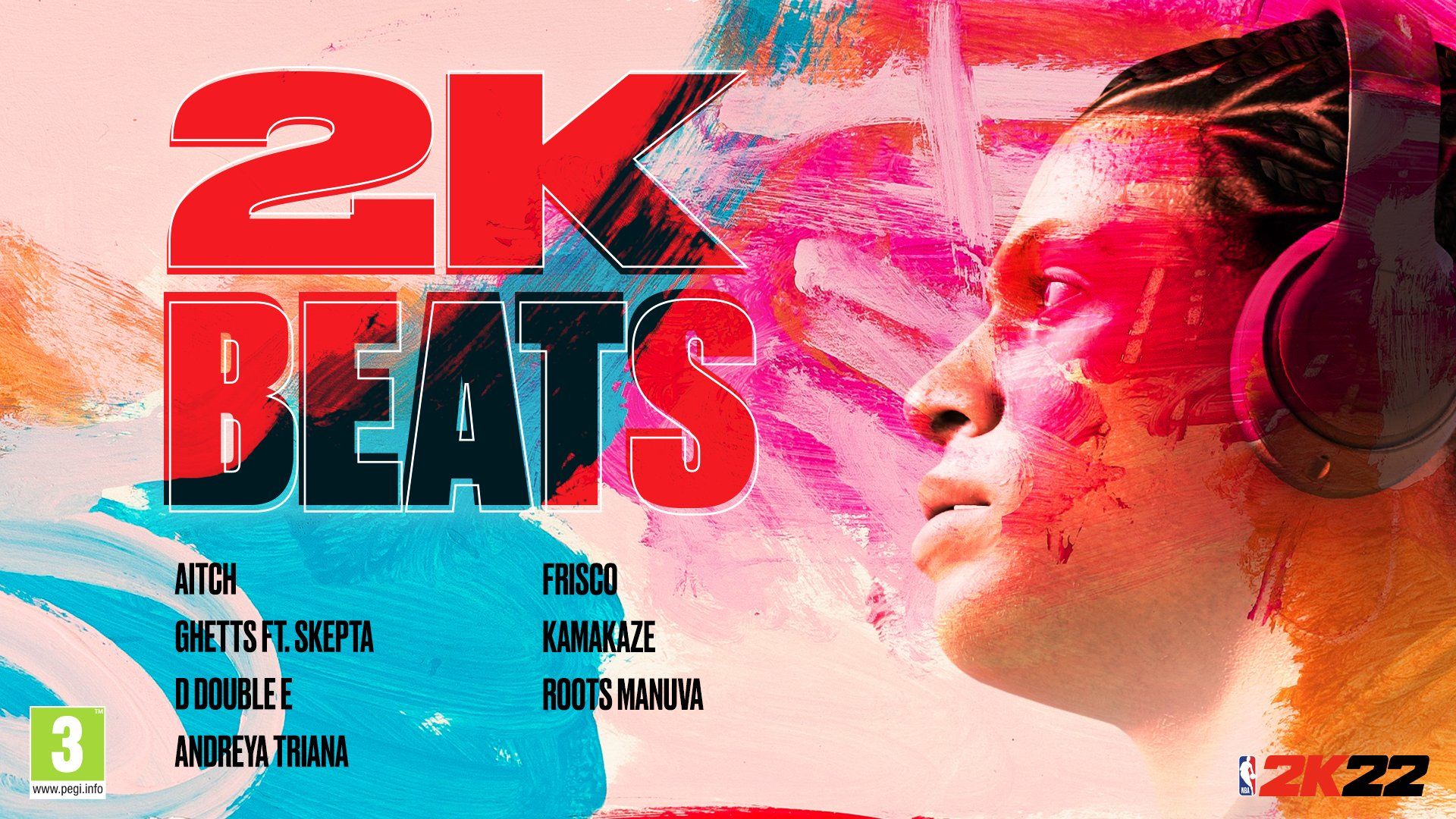 NBA 2K22 Soundtrack/2K Beats Artists, Including Nas and Travis Scott