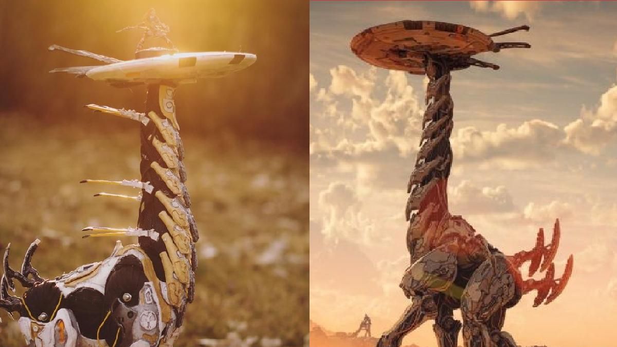 Horizon Forbidden West Fan Constructs Epic Poseable Tallneck Figure