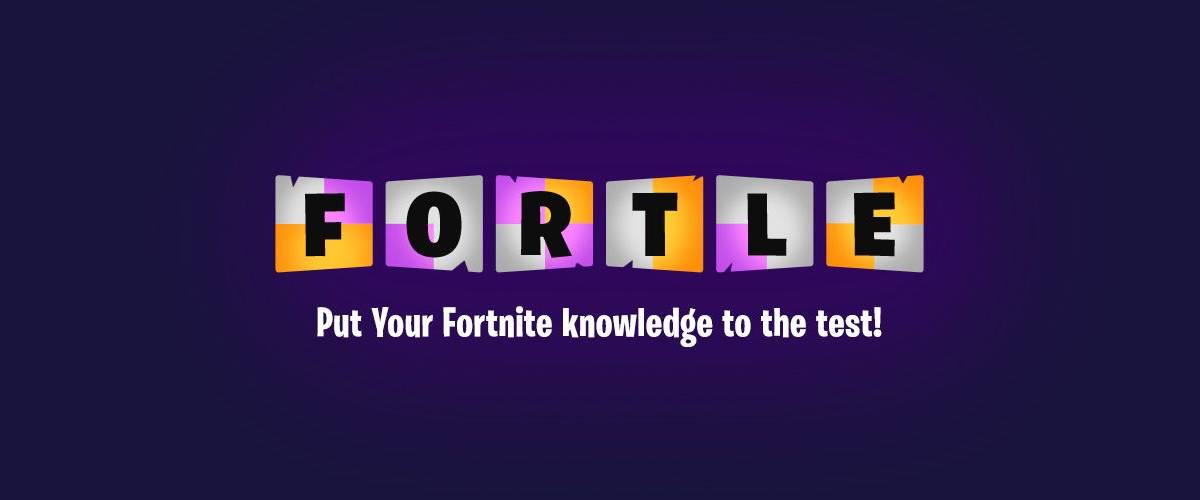 Fortnite Wordle Fortle Word Of The Day For Today (April 13th, 2022)