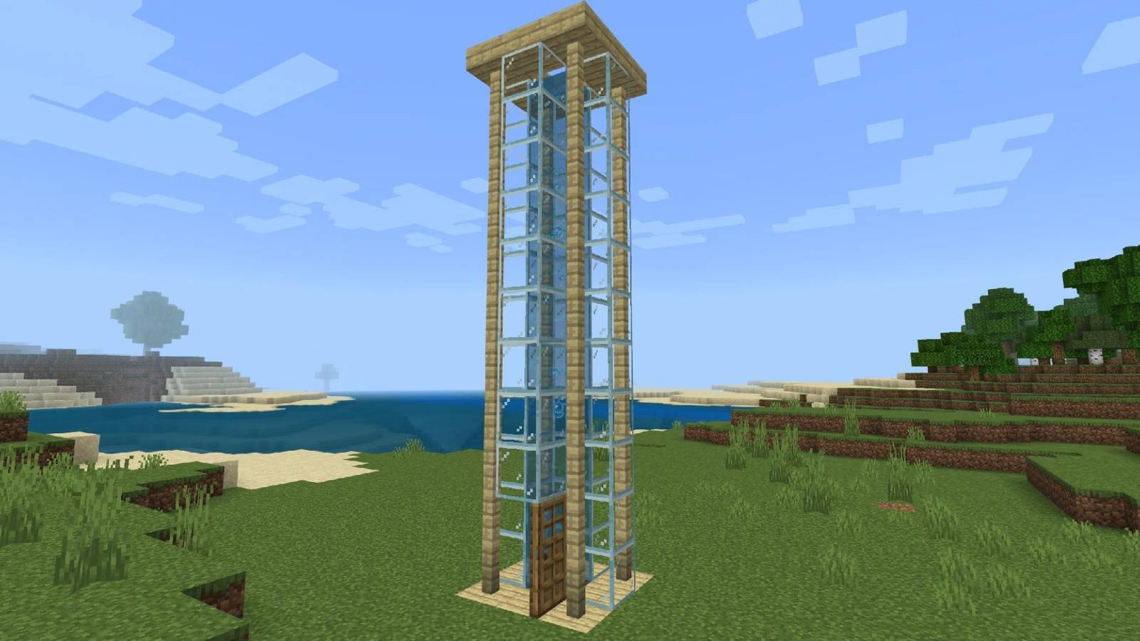 Minecraft: How To Build A Bubble Elevator