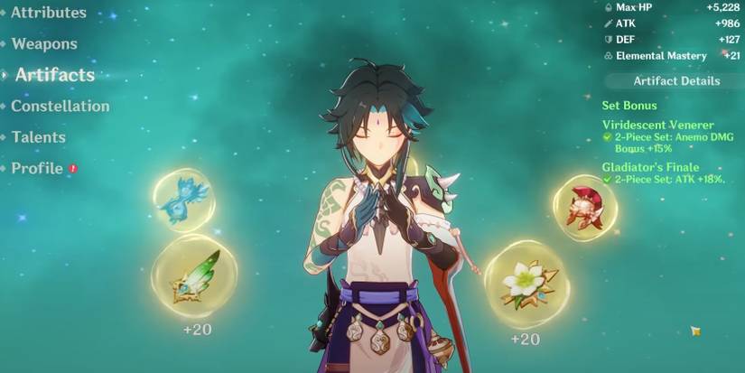 Genshin Impact: Xiao Best Builds, Weapons, & Teams