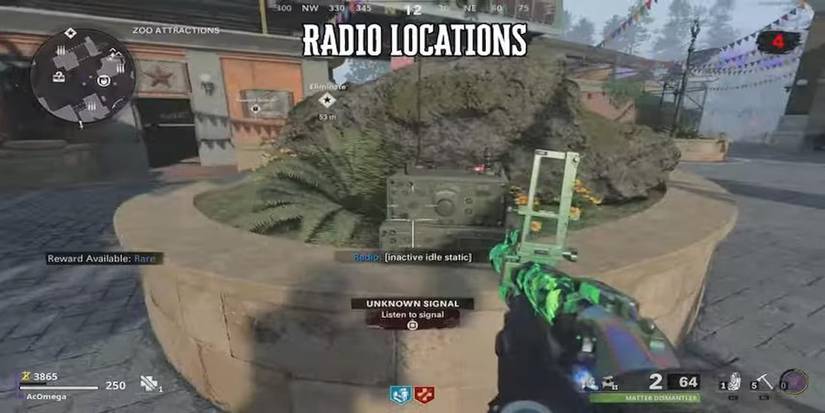 Cold War Outbreak Zoo Easter Egg - All Monkey Locations, Radios, and ...