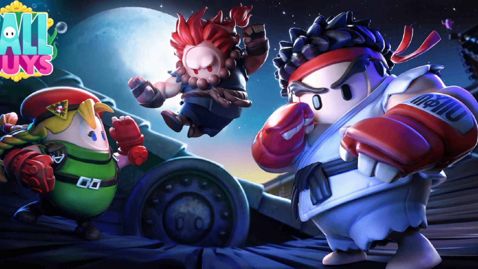 Fall Guys Introduces 3 New Street Fighter Character Skins