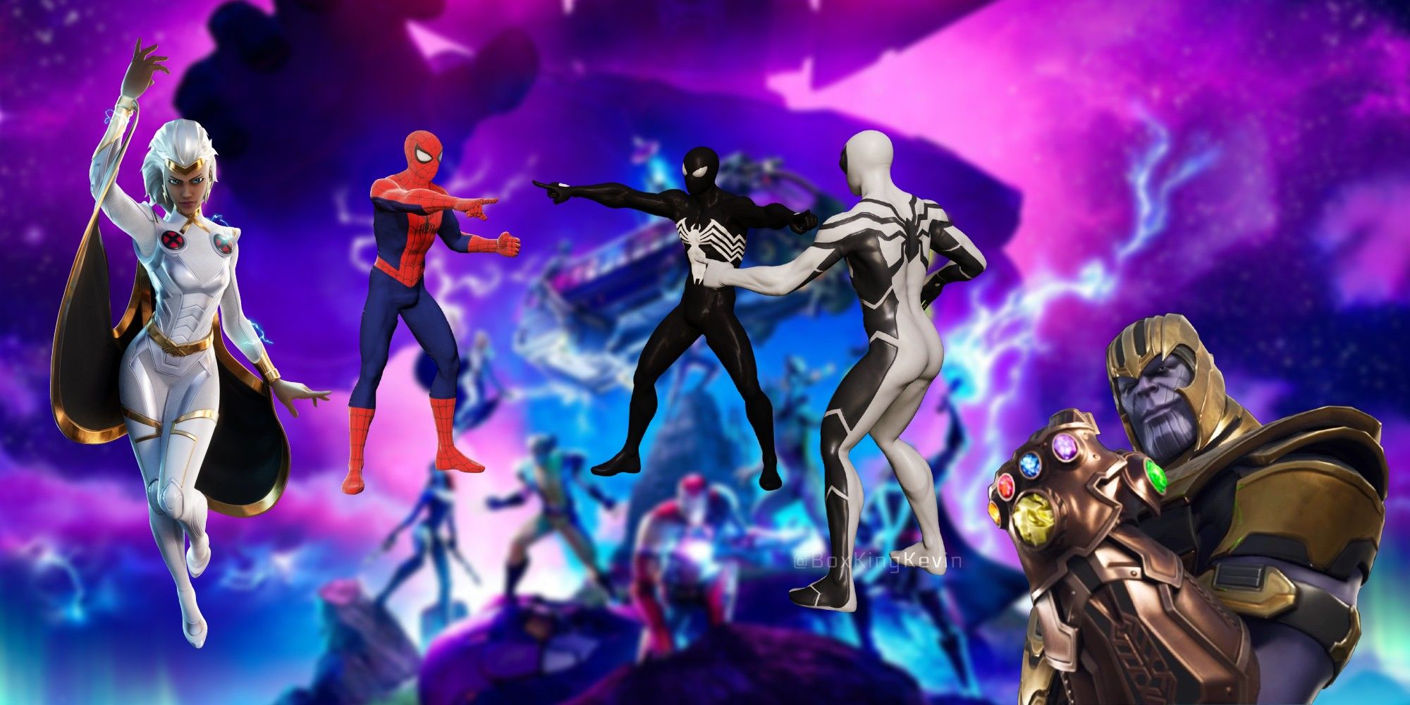 Fortnite: 10 Best Marvel Skins