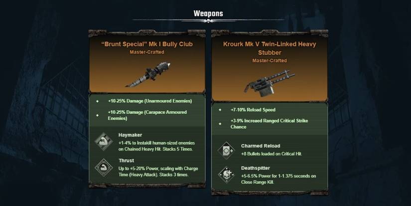 Warhammer 40K Darktide: Ogryn Skullbreaker Best Builds, Weapons, And Curios