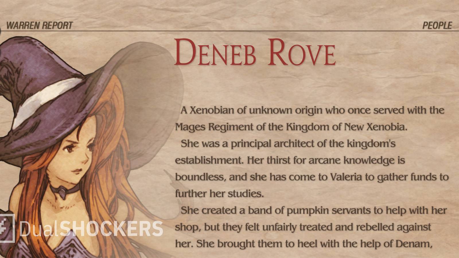 Tactics Ogre: Reborn: How To Recruit Deneb & Unlock The Wicce Class
