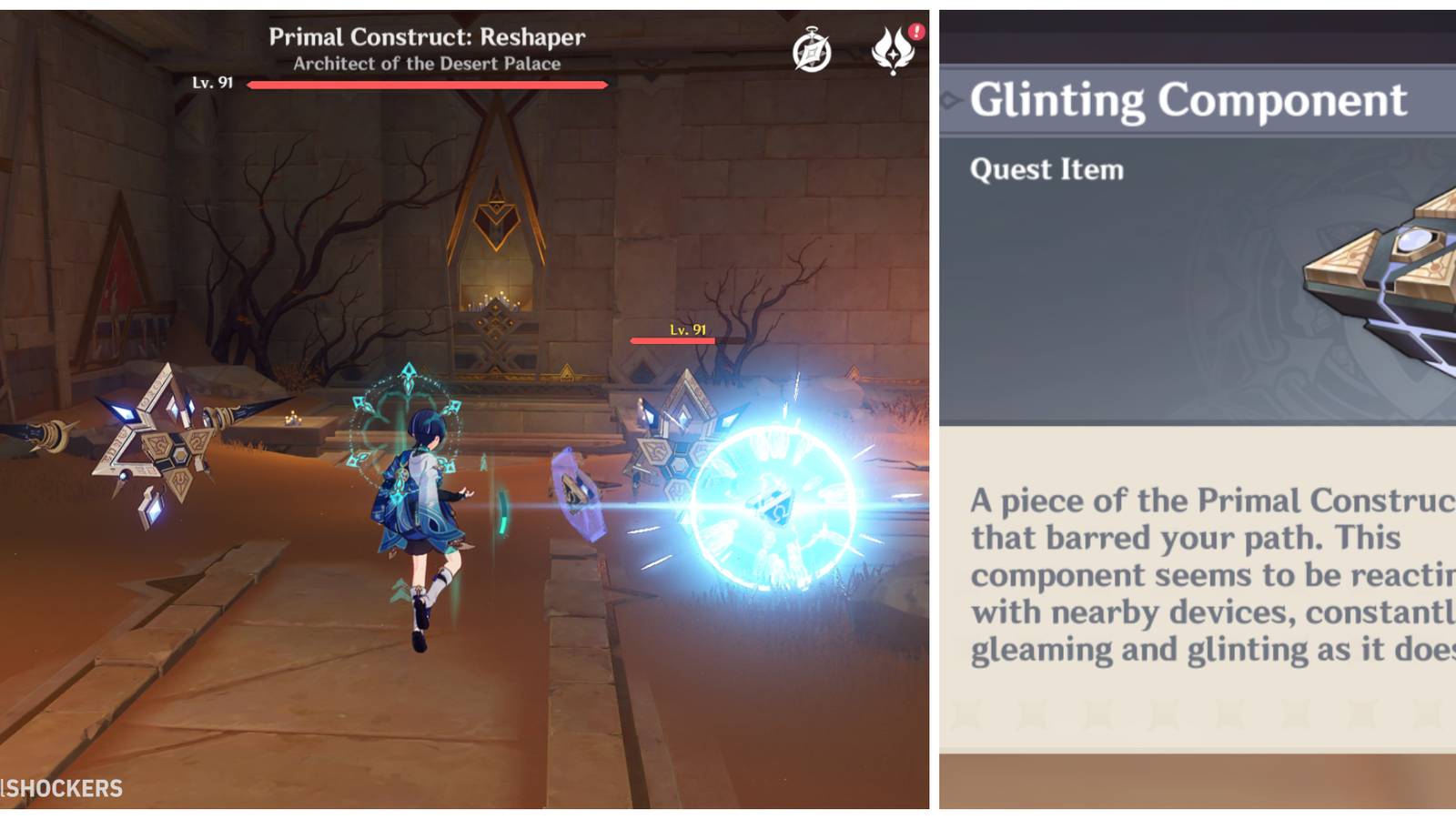 Genshin Impact: All Glinting Component Locations