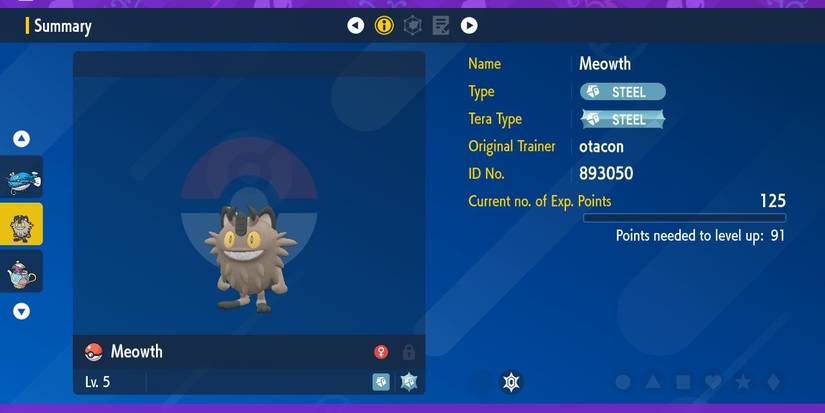 meowth evolution level shield