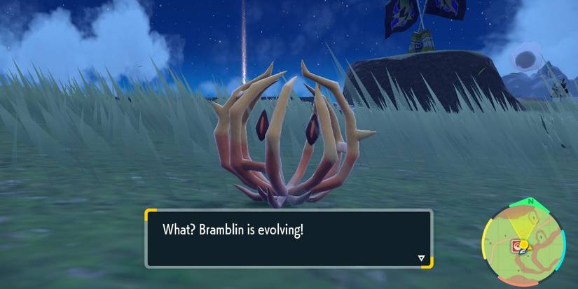 Pokemon Scarlet & Violet: How To Evolve Bramblin Into Brambleghast